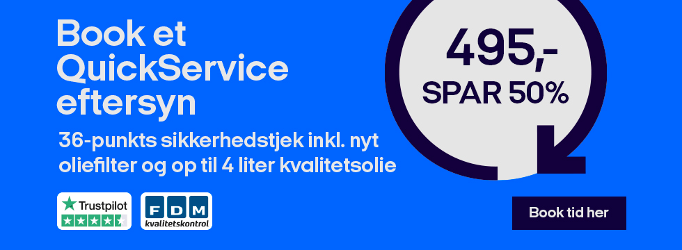 Quickpoint - 29 autoværksteder fordelt over hele Danmark