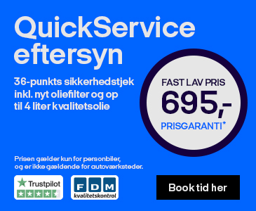Quickpoint - 31 autoværksteder fordelt over hele Danmark